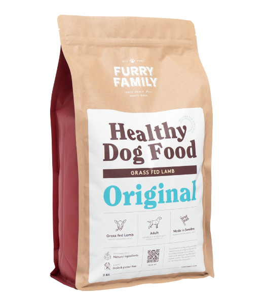 Furry Family's Hundfoder Original med lammsmak för hundar med normal ...